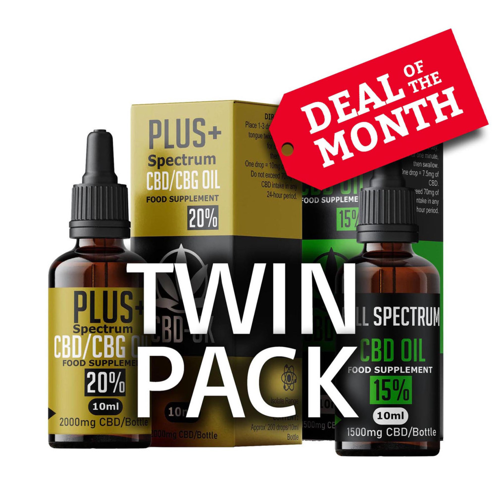 CBG Oil & Full Spectrum CBD Oil Combo Deal